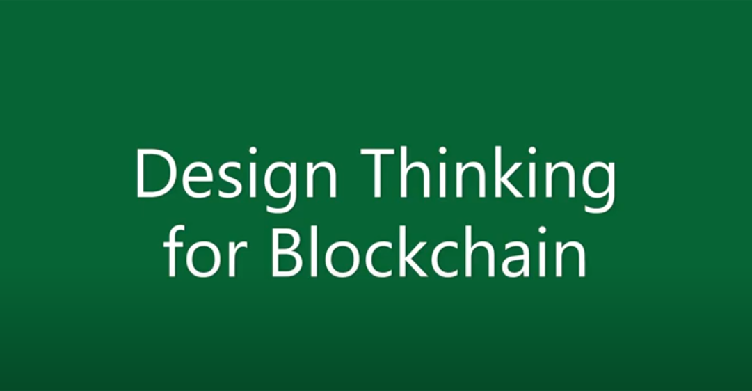Design Thinking For Block Chain – TapestryX
